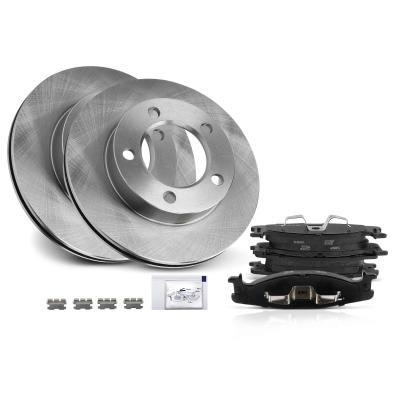 China Front Disc Brake Rotors & Ceramic Brake Pads for Ford F-150 1994-1996 Bronco for sale