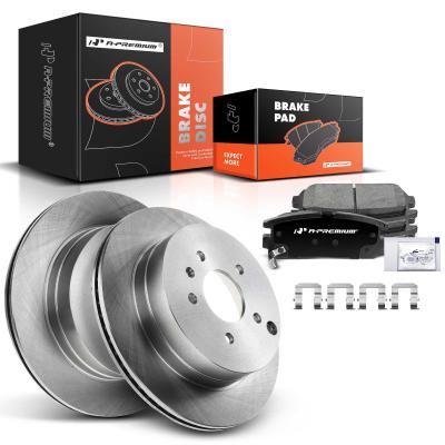 China Rear Disc Brake Rotors & Ceramic Brake Pads for Chevrolet Equinox Captiva Sport for sale