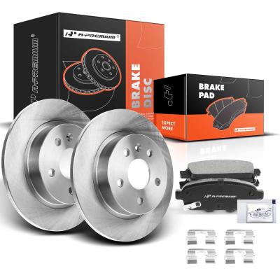 China Rear Disc Brake Rotors & Ceramic Brake Pads for Chevrolet Cruze Sonic Buick for sale