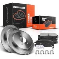 China Rear Disc Brake Rotors & Ceramic Brake Pads for Buick Rendezvous Chevrolet for sale