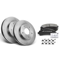 China Front Disc Brake Rotors & Ceramic Brake Pads for Chevrolet Blazer S10 GMC Jimmy for sale