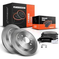 China Rear Disc Brake Rotors & Ceramic Brake Pads for Buick Enclave Chevrolet GMC for sale