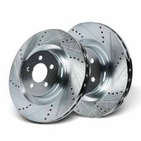 China Front Drilled Brake Rotors for Chrysler 300 Dodge Challenger Charger Magnum for sale