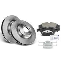 China Front Disc Brake Rotors & Ceramic Brake Pads for BMW 335d 335i 335is 335xi X1 for sale