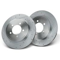 China Rear Drilled Brake Rotors for Ford Explorer 2002-2010 Mercury Mountaineer for sale
