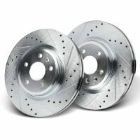 China Front Drilled Brake Rotors for Ford Explorer 2011-2019 Flex Lincoln for sale
