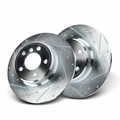 China Rear Drilled Brake Rotors for BMW X5 2000-2006 L6 3.0L V8 4.4L for sale