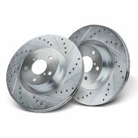 China Front Drilled Brake Rotors for Subaru Impreza Baja Legacy Outback Saab for sale