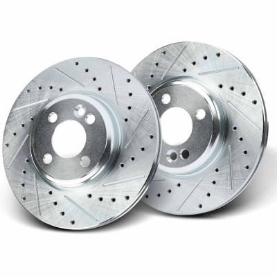 China Front Drilled Brake Rotors for Mini Cooper 2007-2015 L4 1.6L for sale