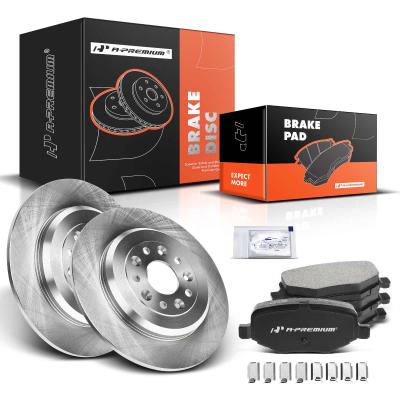 China Rear Disc Brake Rotors & Ceramic Brake Pads for Ford Explorer Lincoln MKT MKX for sale