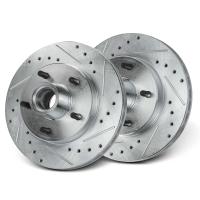 China Front Drilled Brake Rotors for Chevrolet Camaro 1982-1992 GMC Pontiac for sale