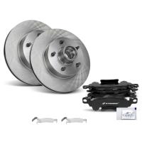 China Front Disc Brake Rotors & Ceramic Brake Pads for Chevy Camaro Impala Buick for sale