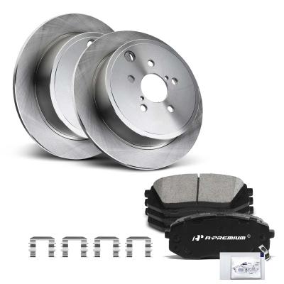 China Front Disc Brake Rotors & Ceramic Brake Pads for Hyundai Sonata 2015 Tucson Kia for sale