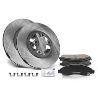 China Front Disc Brake Rotors & Ceramic Brake Pads for Chevy Colorado GMC Canyon Isuzu for sale