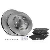 China Front Disc Brake Rotors & Ceramic Brake Pads for Chevy Uplander Pontiac Buick for sale