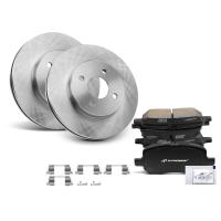 China Front Disc Brake Rotors & Ceramic Brake Pads for Chevy Cobalt Pontiac G5 Saturn for sale