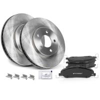 China Front Disc Brake Rotors & Ceramic Brake Pads for Ford Mustang 2005-2010 V6 4.0L for sale
