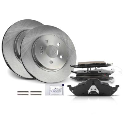 China Front Disc Brake Rotors & Ceramic Brake Pads for Mercedes-Benz ML320 W163 ML350 for sale