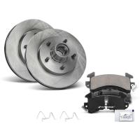 China Front Disc Brake Rotors & Ceramic Brake Pads for Chevy S10 Blazer GMC Jimmy Isuzu for sale
