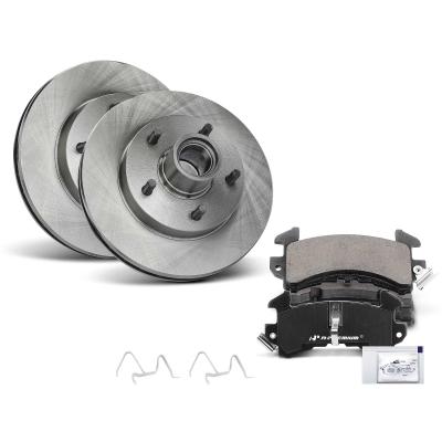 China Front Disc Brake Rotors & Ceramic Brake Pads for Chevy S10 Blazer GMC Jimmy Isuzu for sale