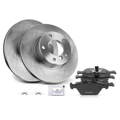 China Front Disc Brake Rotors & Ceramic Brake Pads for BMW 525i E39 2001-2003 528i for sale