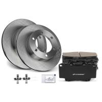 China Front Disc Brake Rotors & Ceramic Brake Pads for Toyota Tacoma 1999-2004 for sale