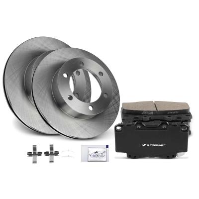 China Front Disc Brake Rotors & Ceramic Brake Pads for Toyota Tacoma 1999-2004 for sale