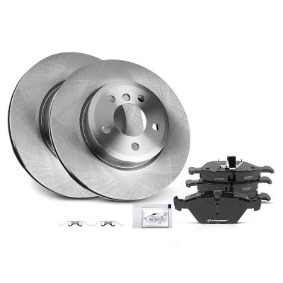 China Front Disc Brake Rotors & Ceramic Brake Pads for BMW X3 E83 2004-2010 L6 3.0L for sale