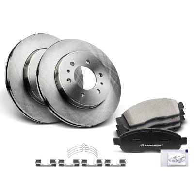 China Front Disc Brake Rotors & Ceramic Brake Pads for Ford F-150 2009 for sale