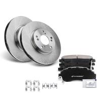 China Front Disc Brake Rotors & Ceramic Brake Pads for Honda Accord 1998-2002 V6 3.0L for sale