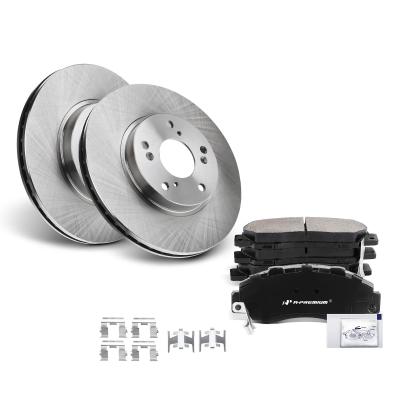 China Front Disc Brake Rotors & Ceramic Brake Pads for Honda Accord 1998-2002 V6 3.0L for sale