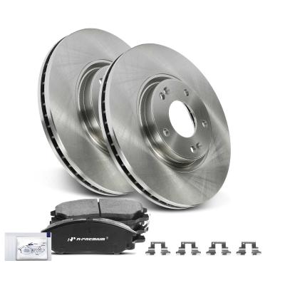 China Front Disc Brake Rotors & Ceramic Brake Pads for Kia Amanti 2004-2006 Hyundai for sale