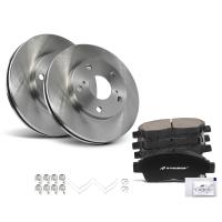 China Front Disc Brake Rotors & Ceramic Brake Pads for Toyota Camry 1992-2001 L4 2.2L for sale