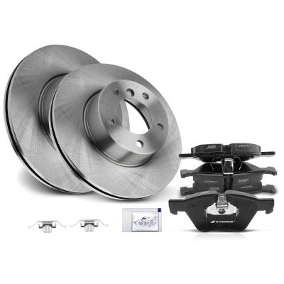 China Front Disc Brake Rotors & Ceramic Brake Pads for BMW 128i 2008-2013 325i 328xi for sale