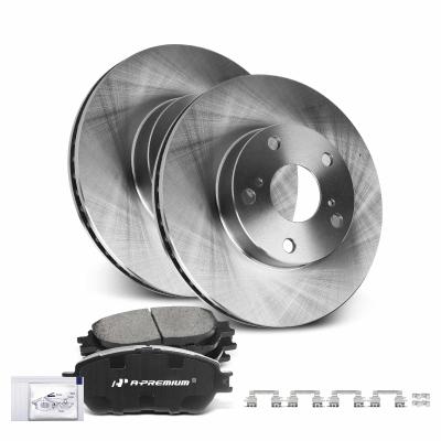 China Front Disc Brake Rotors & Ceramic Brake Pads for Toyota Tacoma 2005-2015 for sale
