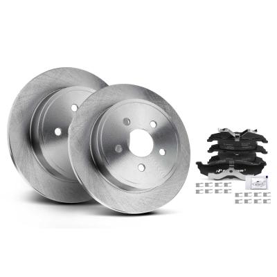China Rear Disc Brake Rotors & Ceramic Brake Pads for Chrysler PT Cruiser 2003-2007 for sale
