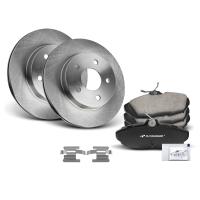 China Rear Disc Brake Rotors & Ceramic Brake Pads for Ford Thunderbird Mercury Lincoln for sale