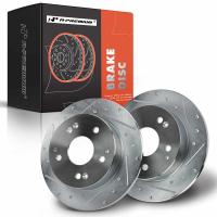 China Rear Drilled Brake Rotors for Honda Accord 1998-2002 Civic Acura Integra RSX for sale