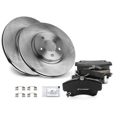 China Front Disc Brake Rotors & Ceramic Brake Pads for Chrysler PT Cruiser 2001-2010 for sale