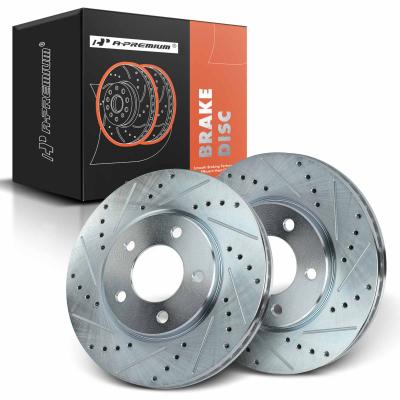 China Front Drilled Brake Rotors for Chrysler Town & Country Dodge Grand Caravan for sale