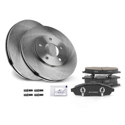 China Front Disc Brake Rotors & Ceramic Brake Pads for Buick Regal Chevrolet Oldsmobile for sale