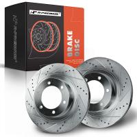 China Front Drilled Brake Rotors for Lexus GX470 Toyota 4Runner 2003-2009 for sale