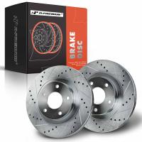 China Front Drilled Brake Rotors for Nissan Altima 2002-2006 Maxima INFINITI for sale