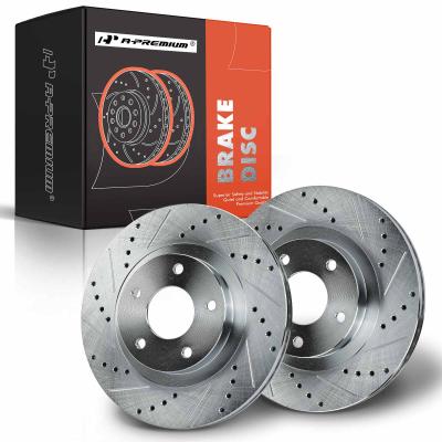 China Front Drilled Brake Rotors for Nissan Altima 2002-2006 Maxima INFINITI for sale