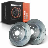 China Rear Drilled Brake Rotors for Lexus GS300 1998-2005 IS300 2001-2005 for sale