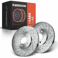 China Front Drilled Brake Rotors for Chrysler Sebring 2001-2006 Dodge Stratus Plymouth for sale