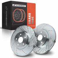 China Front Drilled Brake Rotors for Lexus LS430 2001-2006 for sale