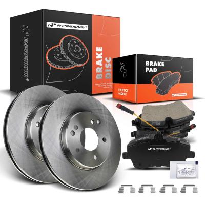 China Front Disc Brake Rotors & Ceramic Brake Pads for Mercedes-Benz W203 C230 02-05 for sale