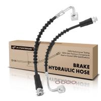 China 2Pcs Front Brake Hydraulic Hose for Chrysler Town & Country 08-12 Dodge Ram VW for sale