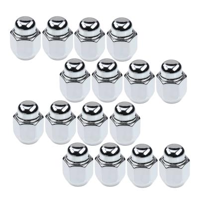 China 16x Front & Rear M12-1.5 Wheel Lug Nut for Hyundai Accent 07-09 Sonata Kia Rio for sale